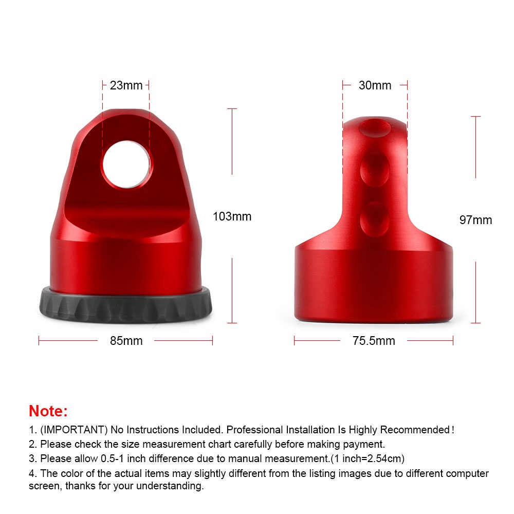 Winch Hook Shackle Stand Rubber Protective Cover 22000lb Load Rating ...