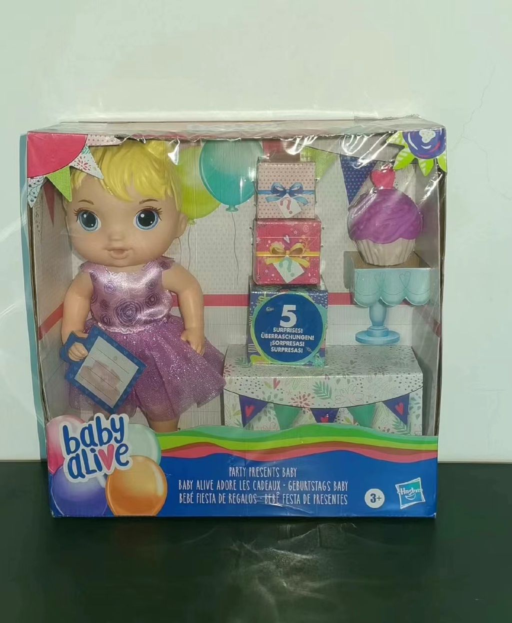 Baby Alive Cupcake Party Surprises Party Presents Baby Doll E8719 ...