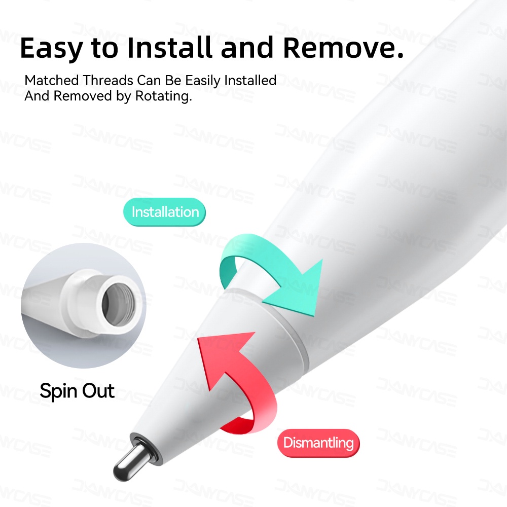 For Apple Pencil Tip Replacement Accessory Compatible with Apple Pencil ...