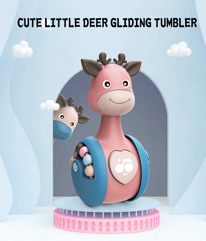 Baby Toys 0-12 Months Searching Training Toy Sliding Rattle Cartoon ...