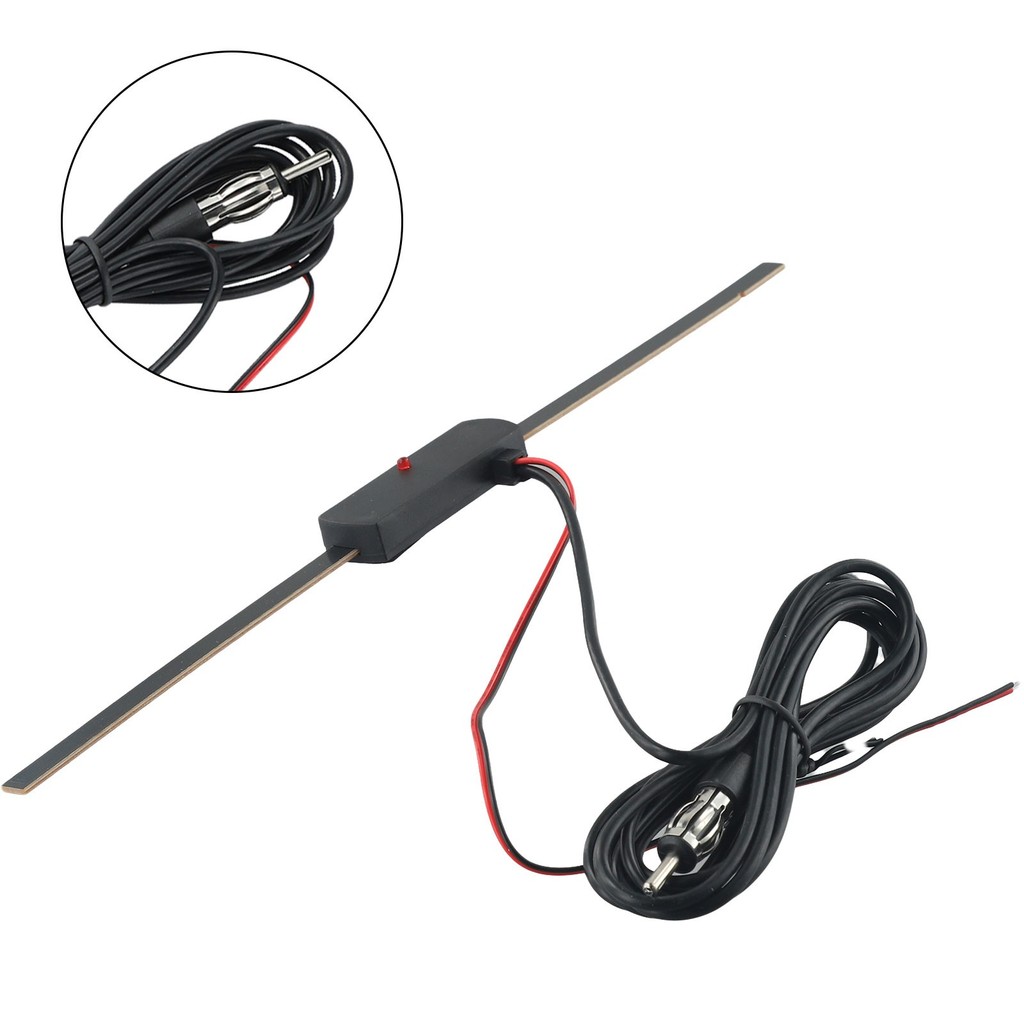Windshield Car AM FM Radio Antenna Signal Booster 12V | Shopee Philippines