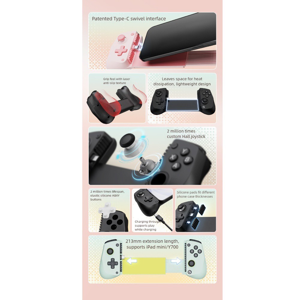 [new] Game Controller for Nintendo Switch & Mobile: for Ultimate Gaming ...