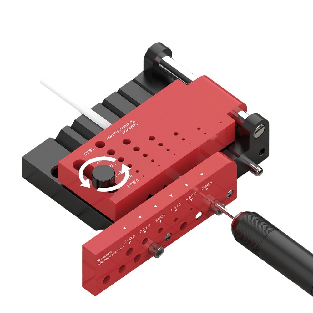 Positioning Module Center Drilling Tool Dowel Jig locator for Round Rod ...