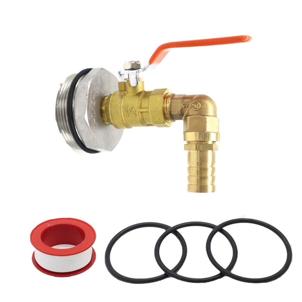 Stainless Steel 200L oil drum parts: Ton Replacement Outlet Tap for Oil ...