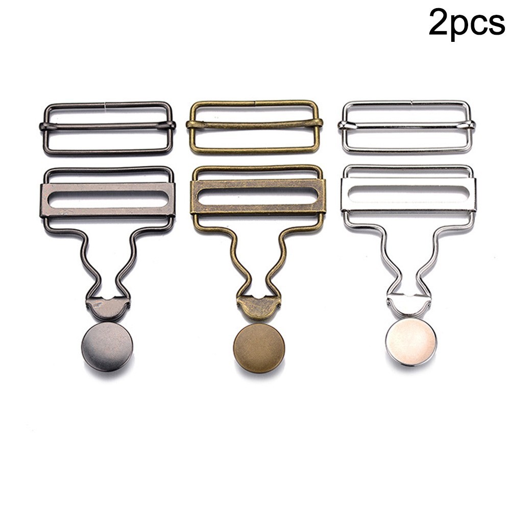 【SUNYLF】Dungaree Fasteners Clip Brace Buckles with Jeans Buttons Set ...