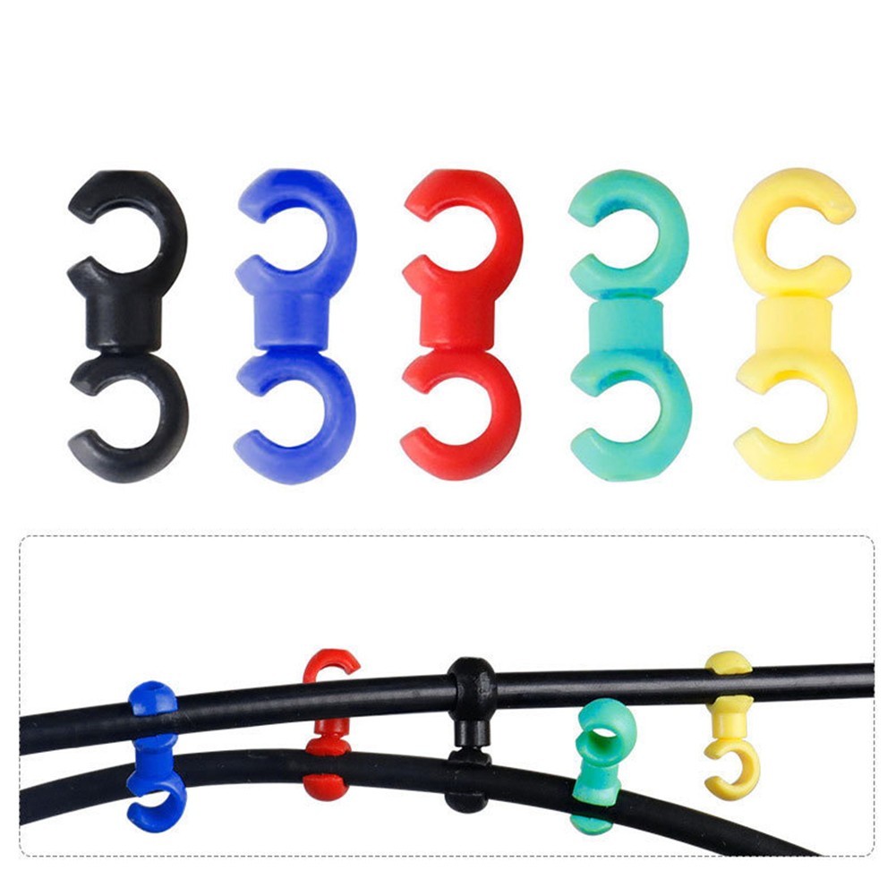 REWO. Bike Cable Organizer - S/C-Type Wire Clips for Mountain/Road ...