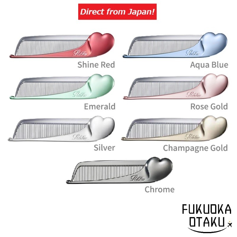 Refa Heart Comb Aila Folding Hair Styling Tool Hair Care【Direct from ...