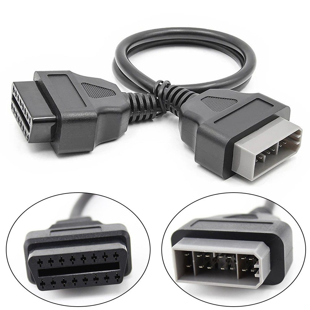 [MB] 14Pin to 16PIN OBD1 OBD2 Cable for Nissan For ELM327 Scanner ...