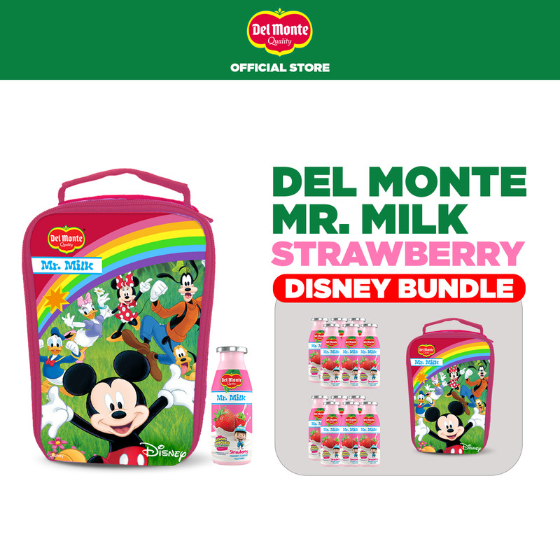 Del Monte Mr. Milk Strawberry Disney Bundle | Shopee Philippines