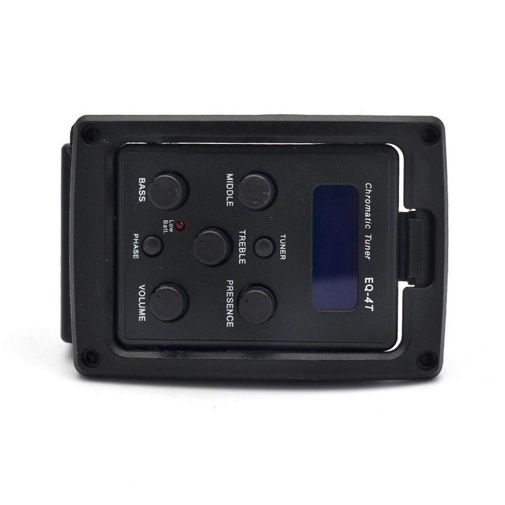 4 Band Guitar EQ Tuner EQ-4T Acoustic Guitar Preamp Pickup Equalizer ...