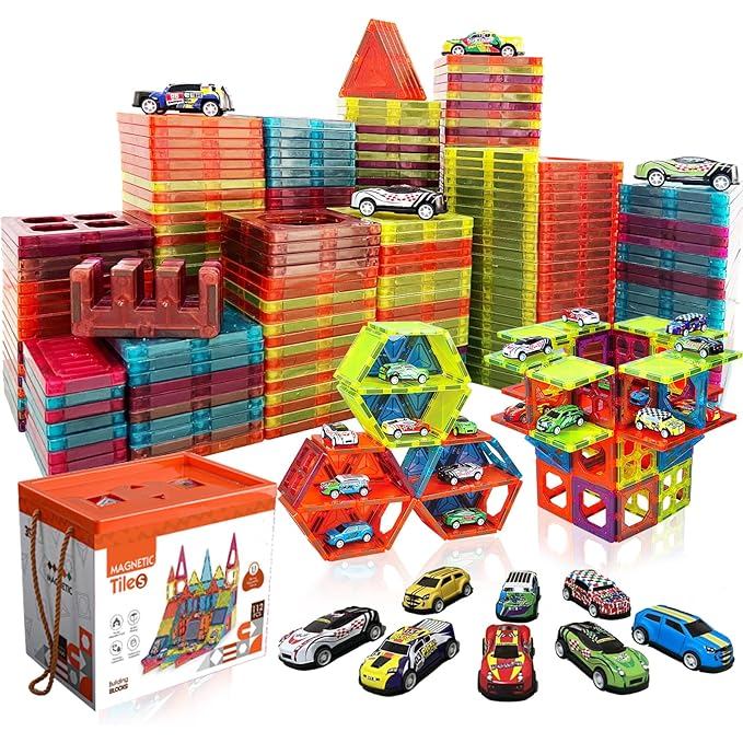 Magnetic Tiles Parking Building Playset | Shopee Philippines