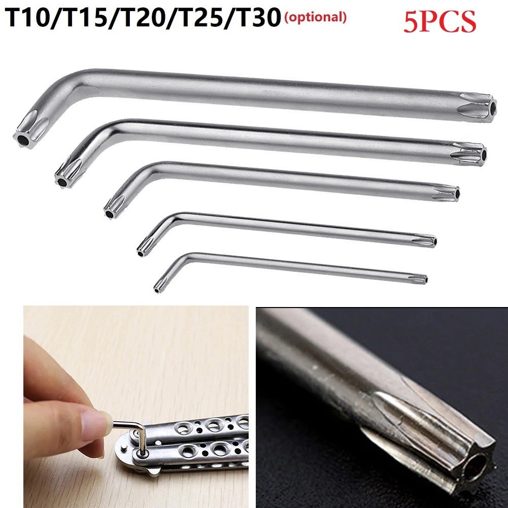 【Bargain Sale】5PCS for T30 for T20 for T25 For T10 for T15 Double-End 2 ...
