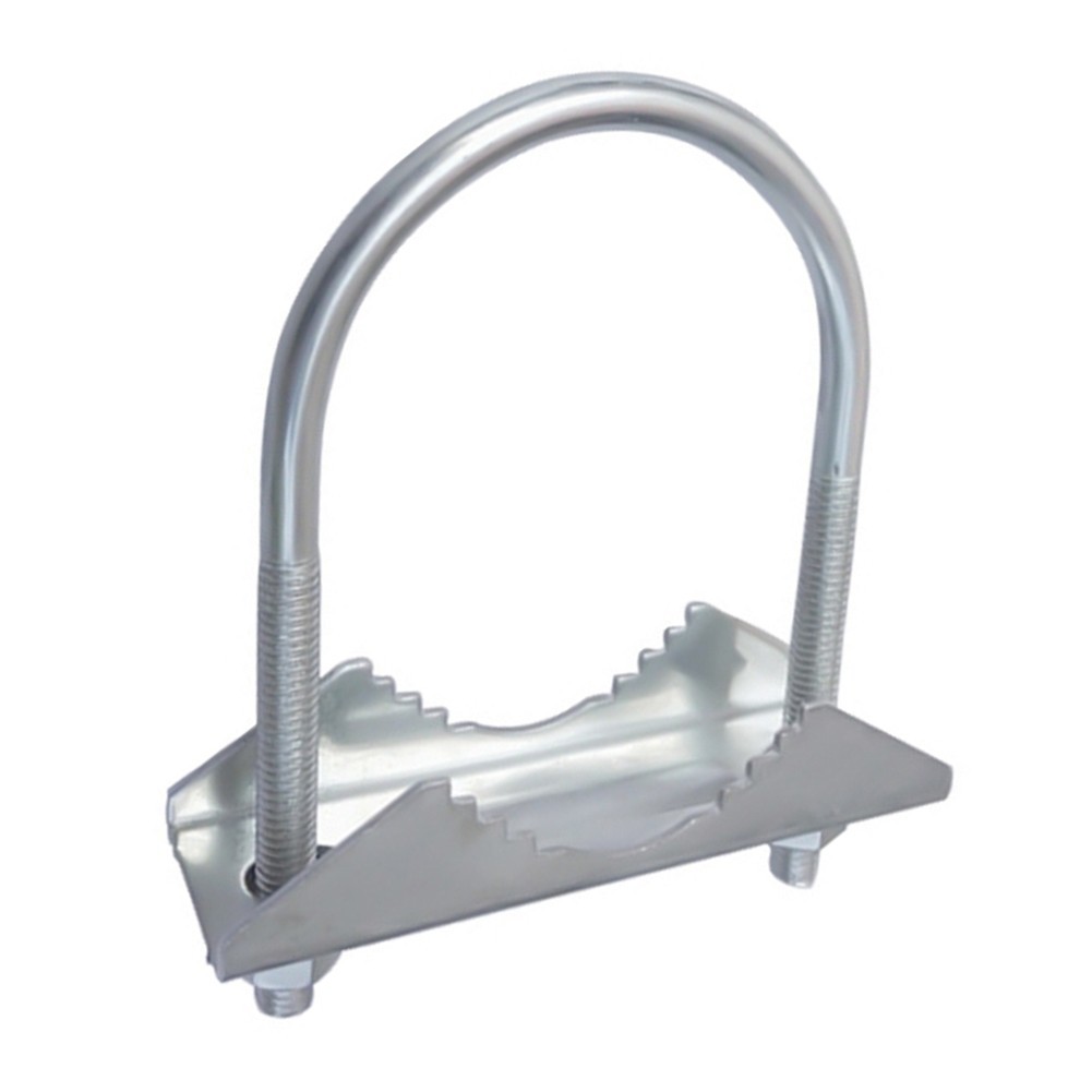 【GOOD】Antenna fixing clamp mast clamp dual antenna heavy duty mast ...