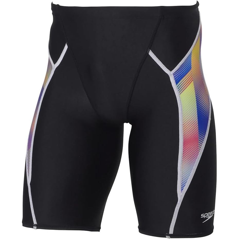 Speedo SC62453F Men's Flex Sigma High Waisted Jammer Athletic Swimsuit ...
