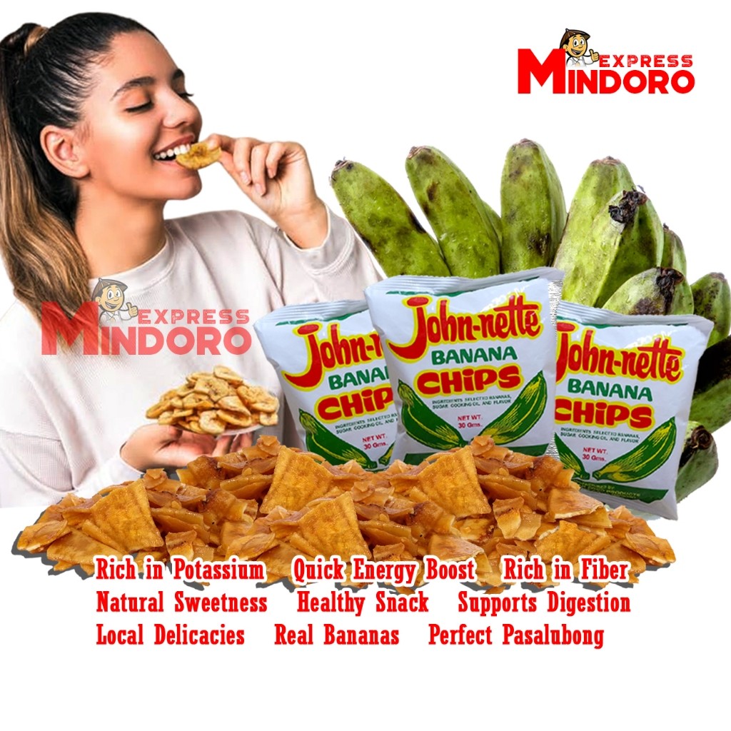 Banana Chips John-Nette Original Crackers Mindoro Special Pasalubong ...