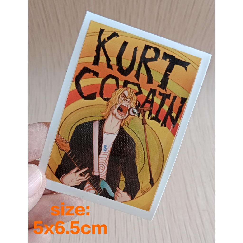 KURT COBAIN High Quality Waterproof Vinyl Stickers | Shopee Philippines
