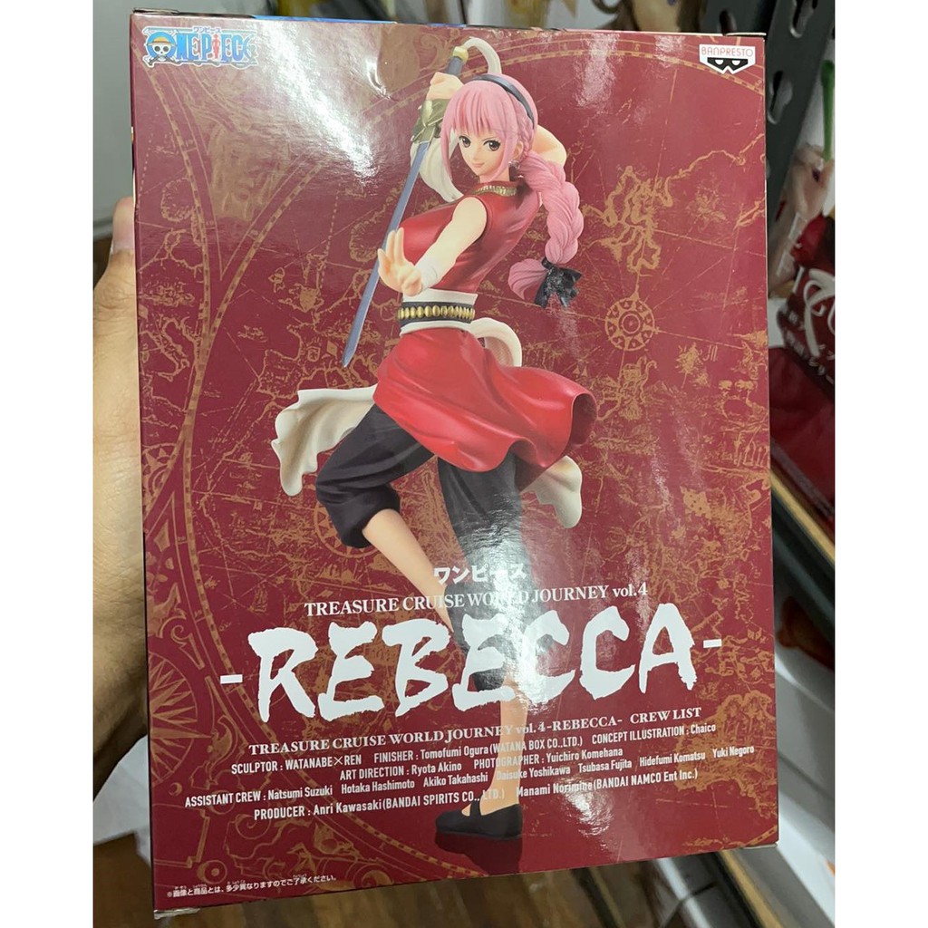 Bandai Spirits Treasure Cruise World Journey Vol.4: Rebecca - One Piece ...