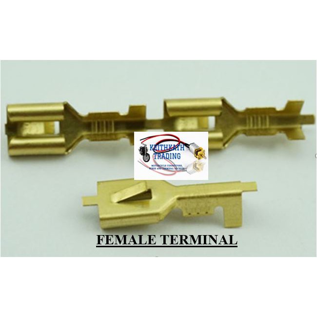6.3mm Female Spade Terminal with Lock-Heavy Duty | Shopee Philippines
