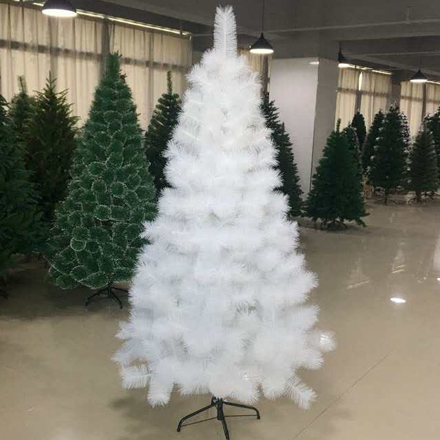 Christmas tree 180cm(6FT) White /christmas decor/White pine needles ...