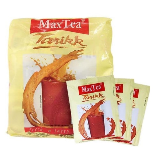 Maxtea TarikK Thai Tea Max Delicious Drink - 10pcs x 25gr (1 pack ...