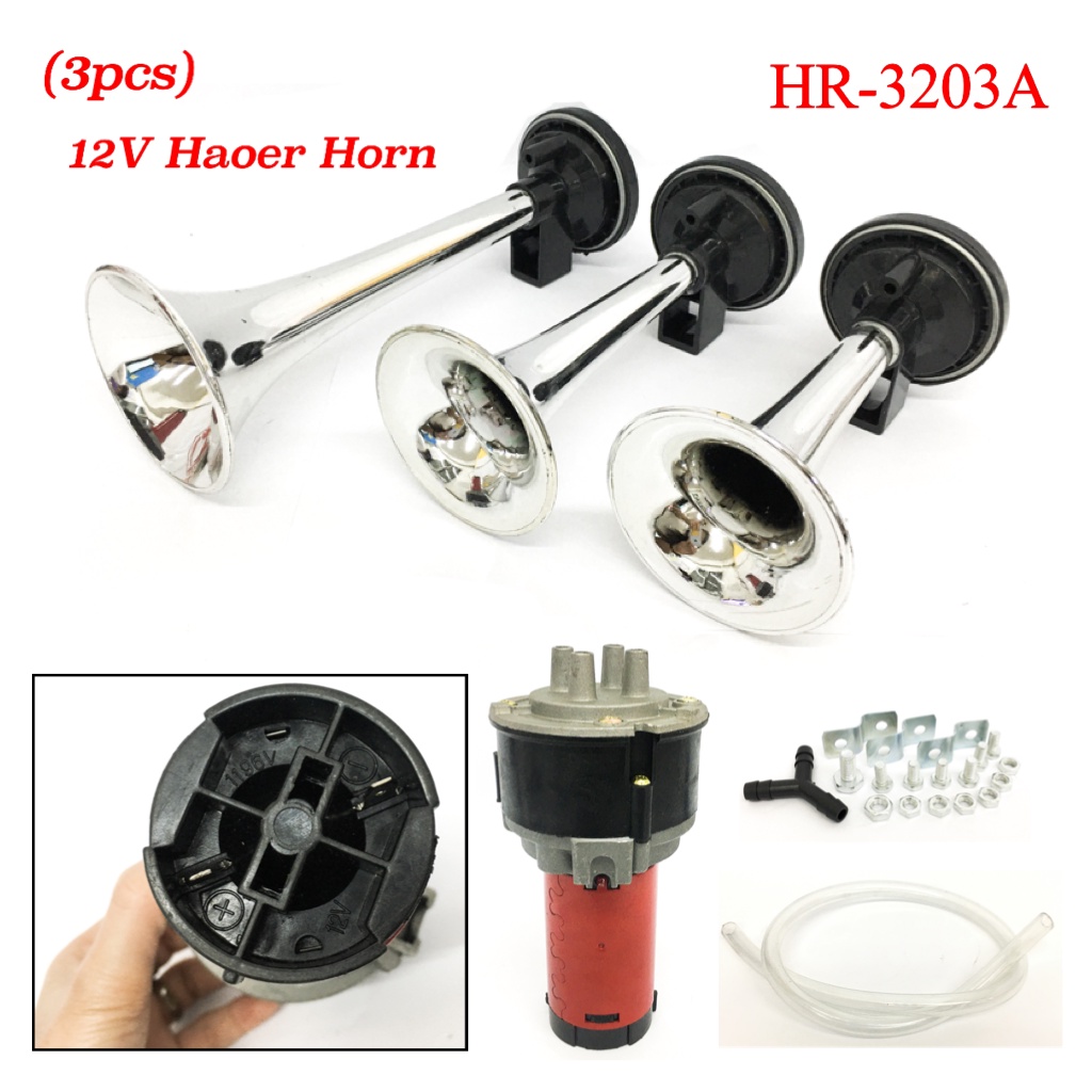 CPAO 12V Air Trumpet Horn Super Loud Train Horn for Car Modified Air ...