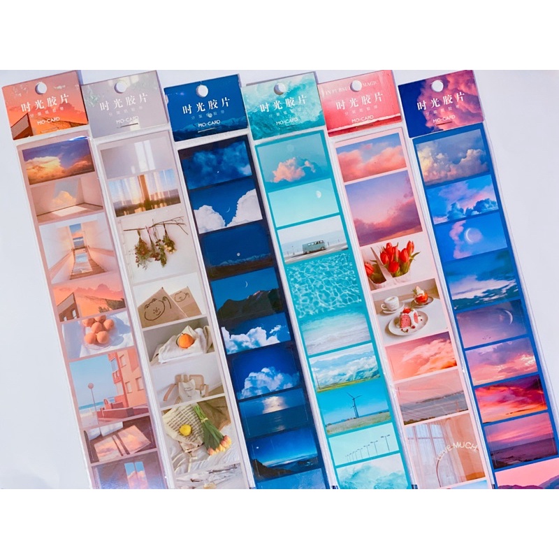 Simple Things Footage 10 pictures (landscape ruler sticker) | Shopee ...