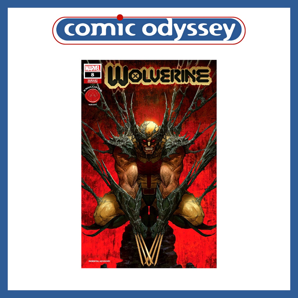 WOLVERINE #8 (2020) Dave Rapoza Knullified Variant Cover | Shopee ...