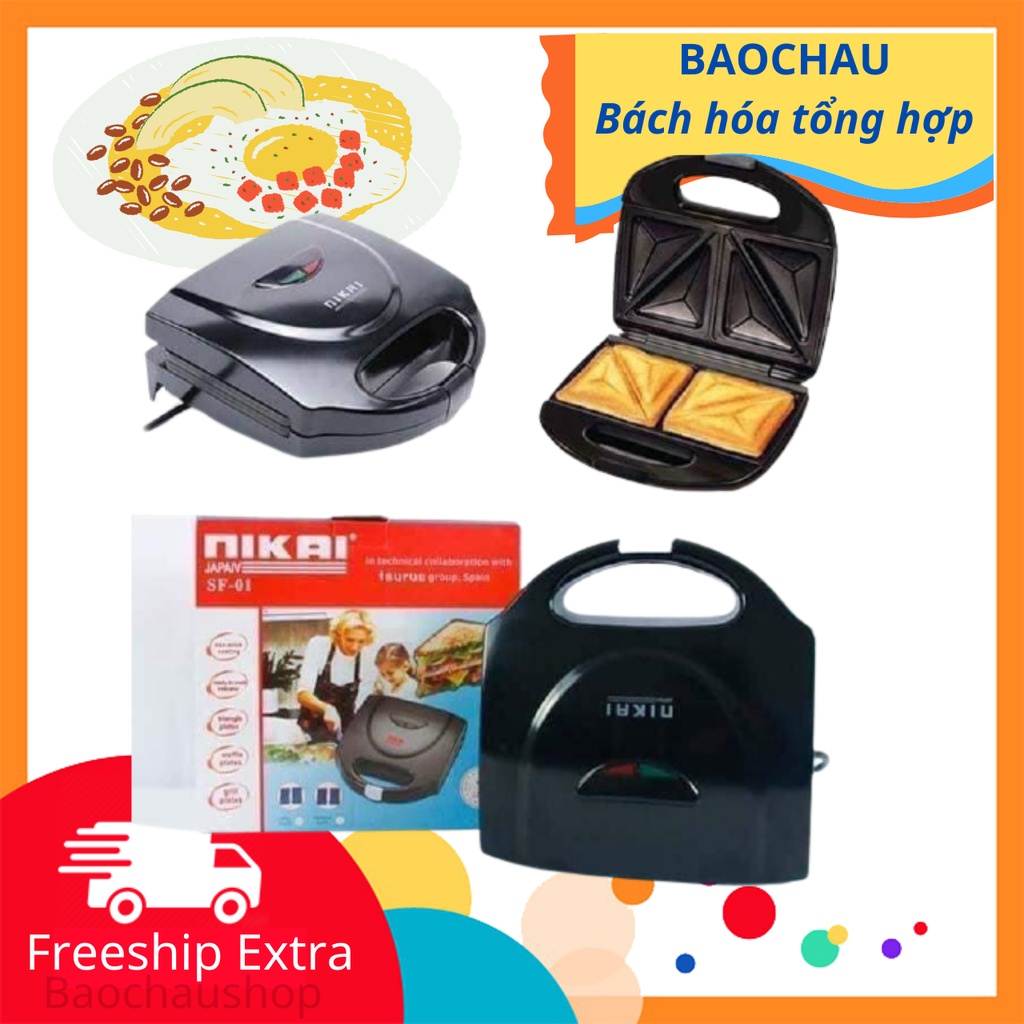 Convenient multi-function sandwich and bread toaster | Shopee Philippines