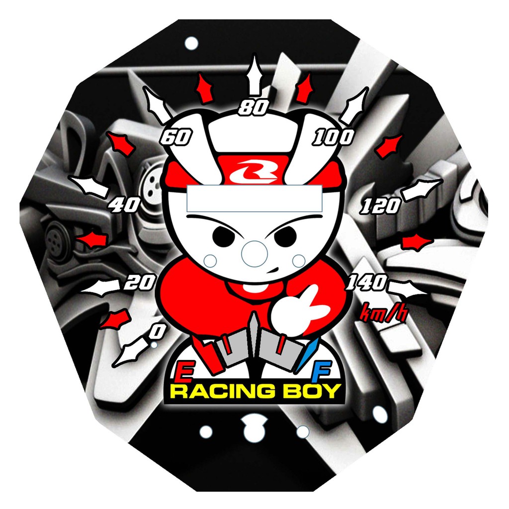 MIO i 125 GAUGE DASHBOARD RACING BOY ej cycle | Shopee Philippines