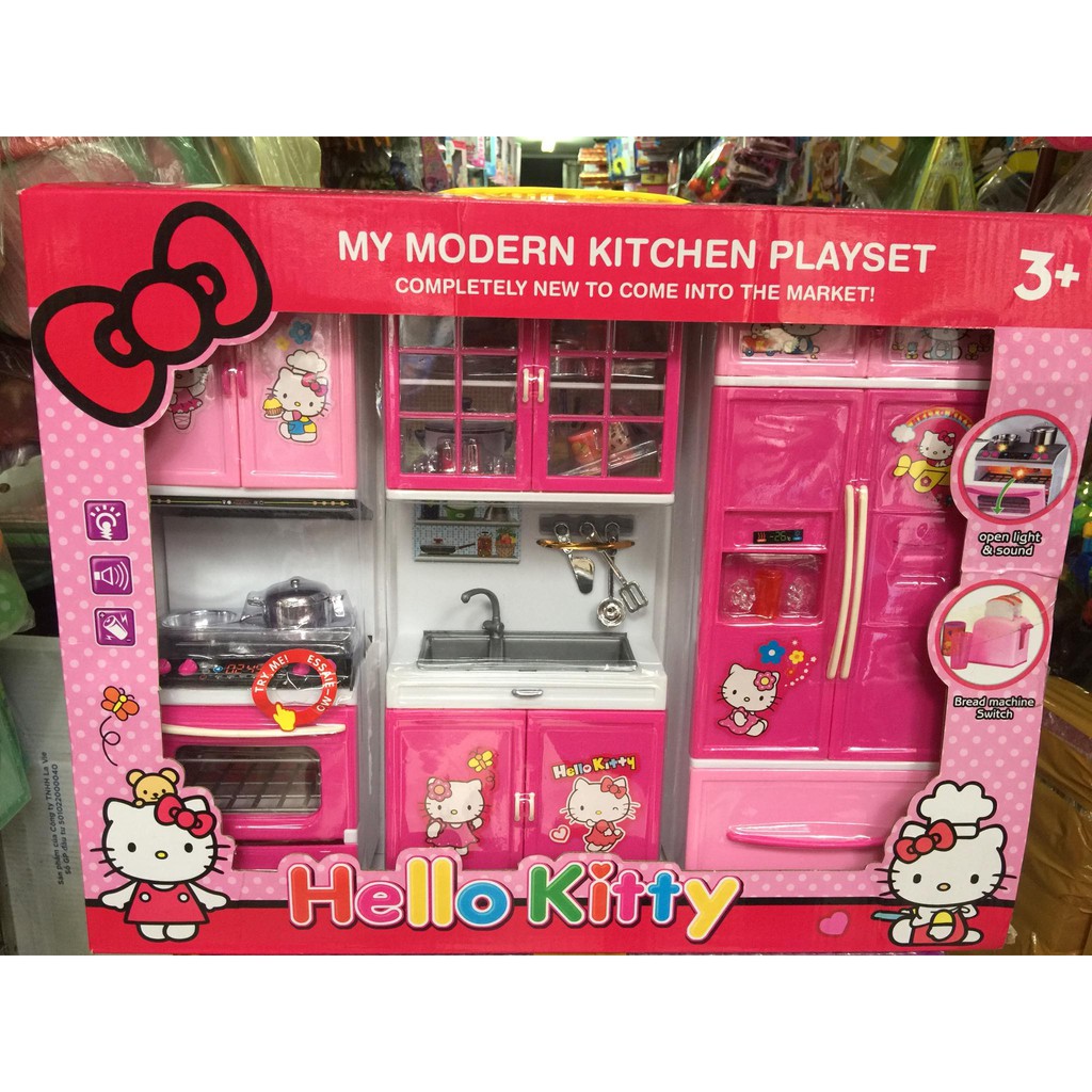 Hello Kitty Kitchen Playset (022N) | Shopee Philippines