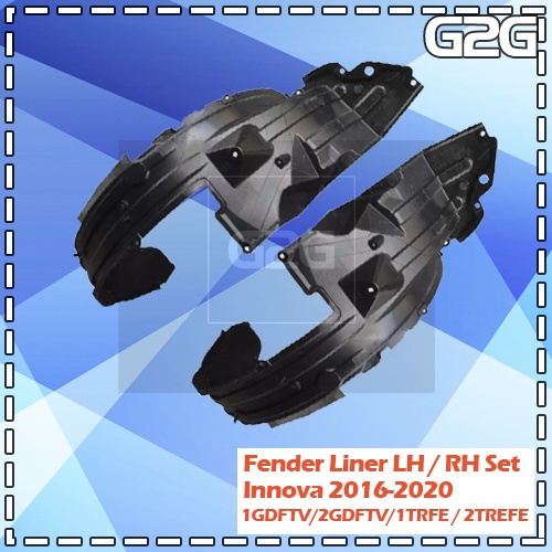 Fender Liner Set Innova 2016-2020 | Shopee Philippines