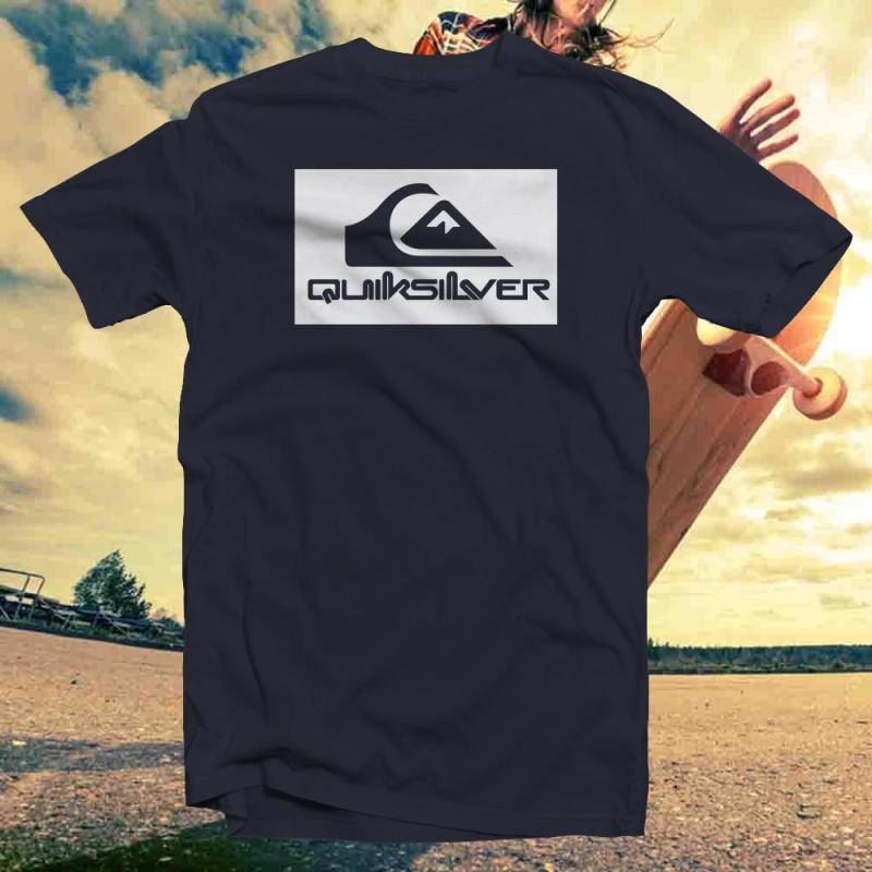 Comfy Quicksilver Logo Tshirt Brand for Men and Women | Skateboards ...