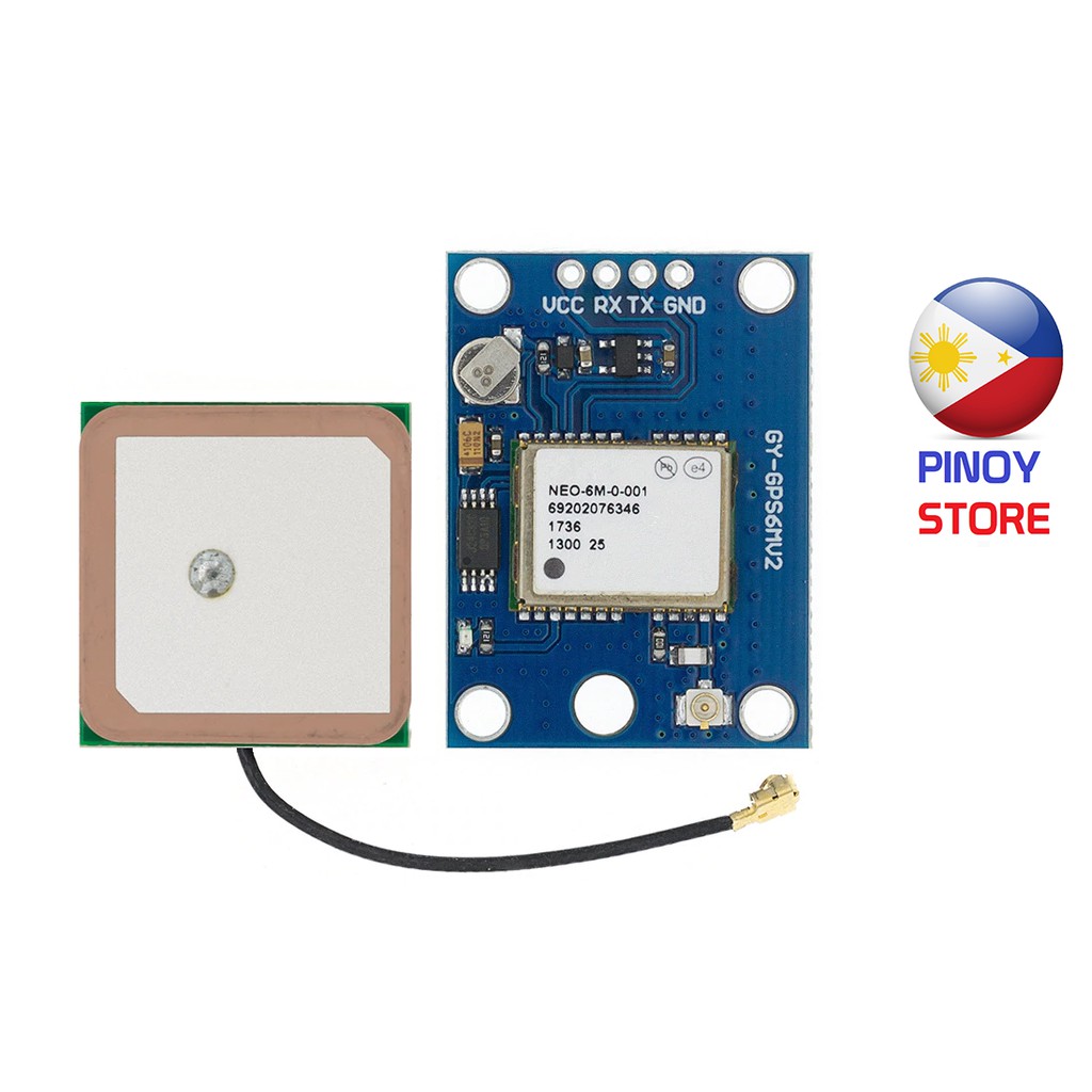 GPS module Ublox Neo-6mv2 receiver + antenna neo6mv2 Seria UART for ...