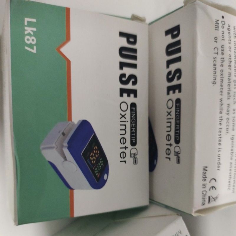 Portable Finger Tip Pulse Oximeter (Lk87/A2) | Shopee Philippines