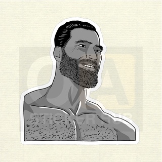 GIGACHAD meme sticker | Shopee Philippines