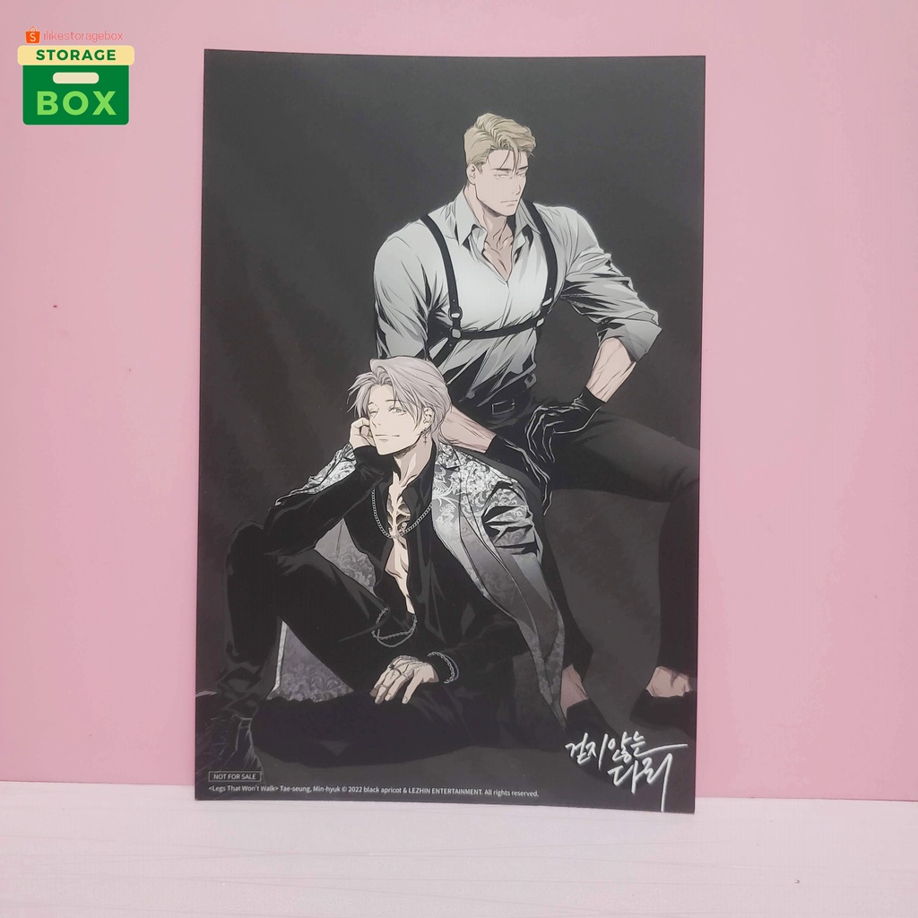 Lezhin BL Yaoi : Illustration Card / Postcard / Group Poster / Acrylic ...