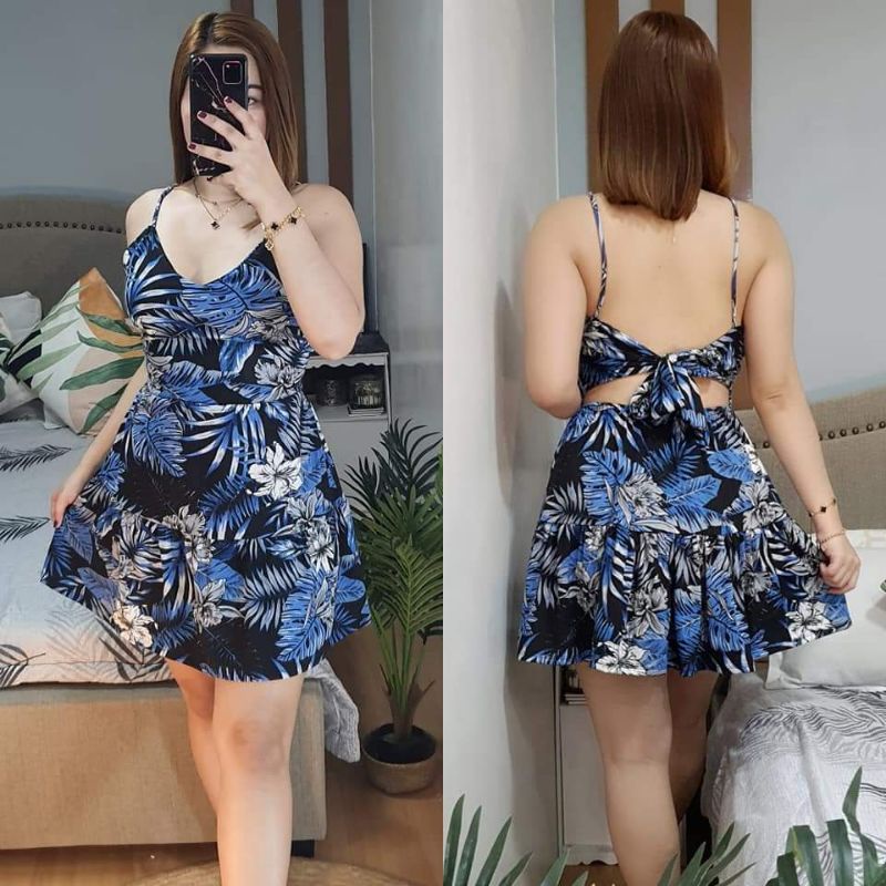 Ellise Sexy Dress ( Freesize ) | Shopee Philippines