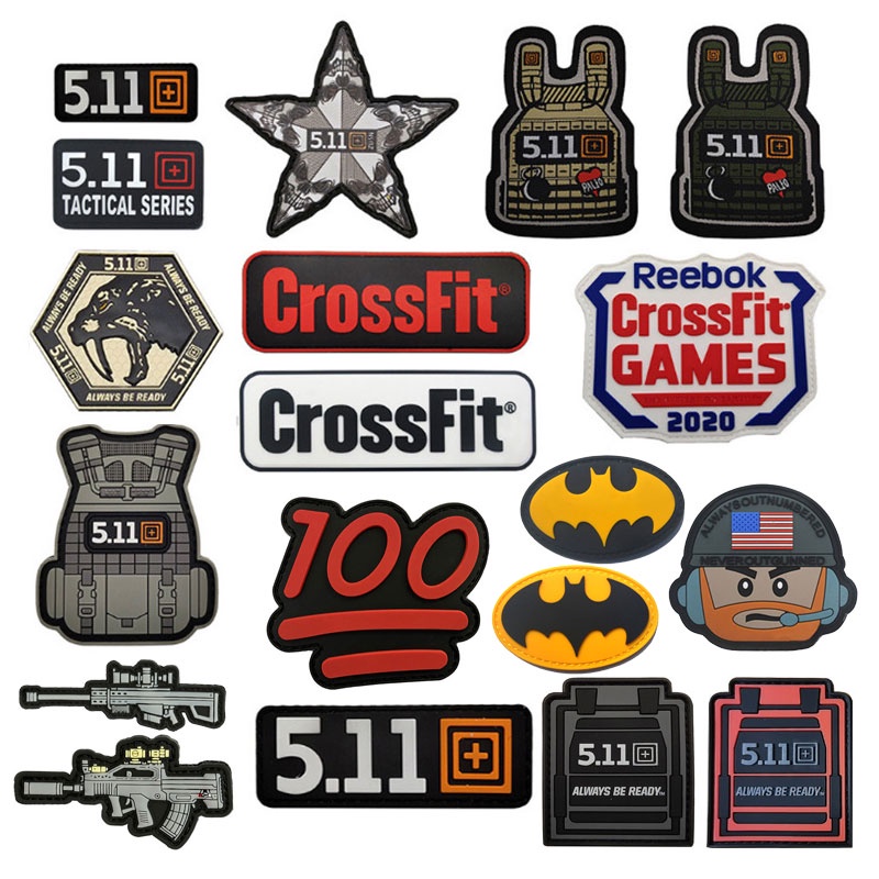 511 PVC Velcro Patch Logo CrossFit Armbands Hypalon Tactical Vest Comes ...