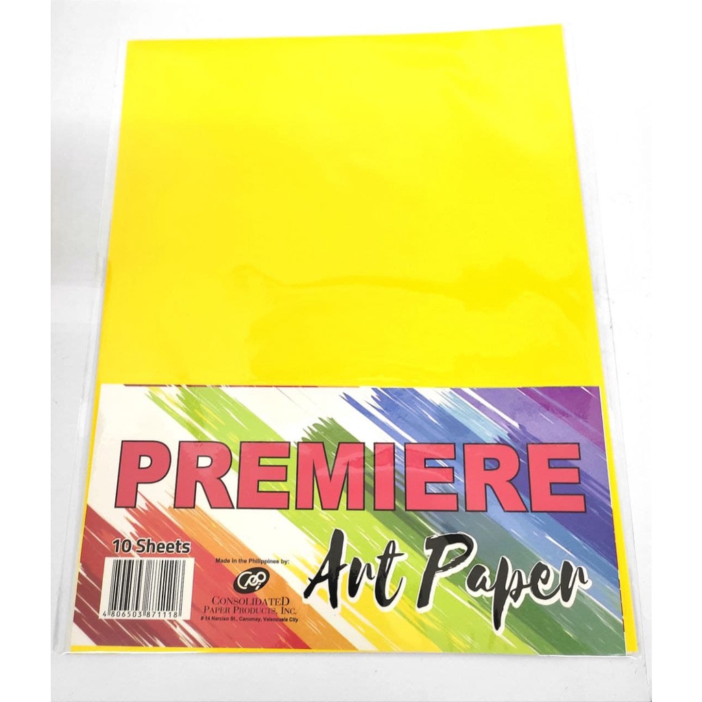 ART PAPER BY 10'S AND 20'S PREMIERE BRAND | Shopee Philippines