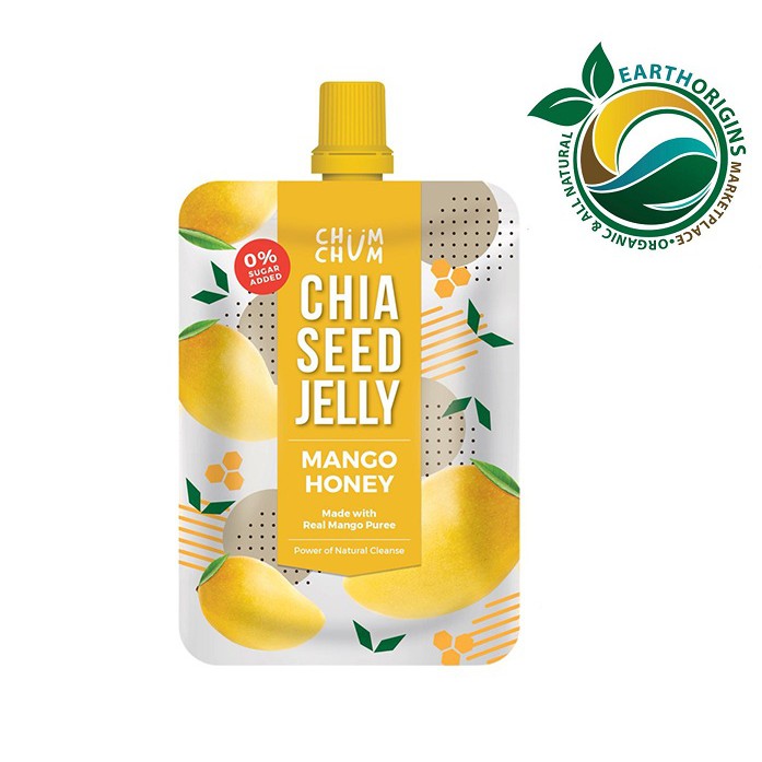 Chum Chum Chia Seed Jelly Mango Honey (120g) | Shopee Philippines