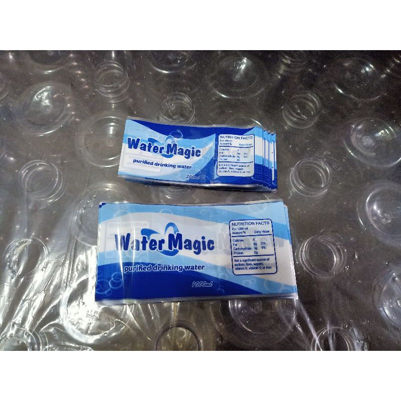 Water Magic Generic Shrinkable Label (500 PCS) | Shopee Philippines