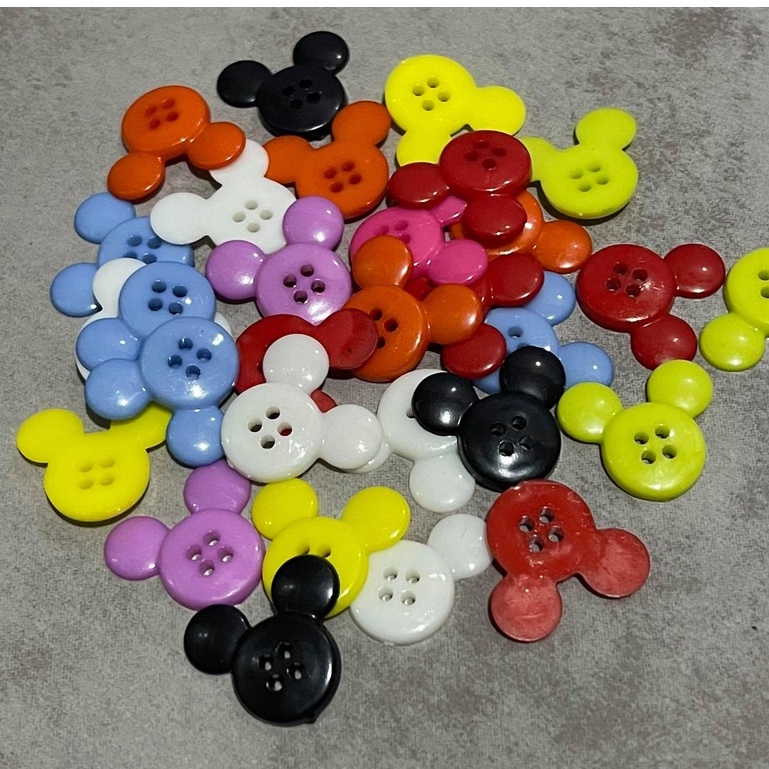 Mickey Mouse Buttons | Shopee Philippines
