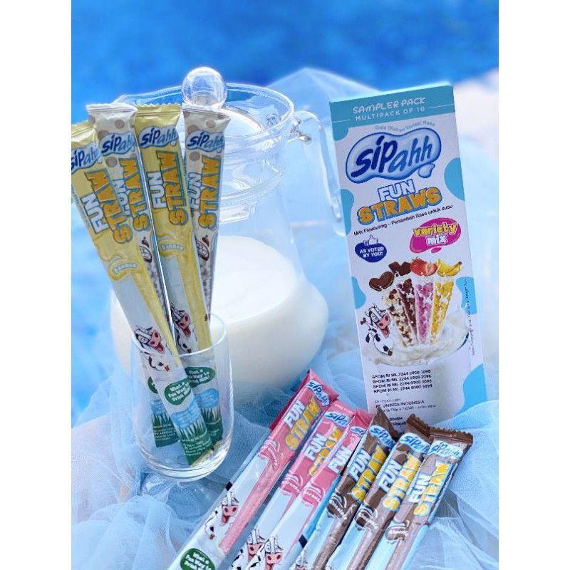 Sipahh Fun Straw Mix (10pcs) | Shopee Philippines