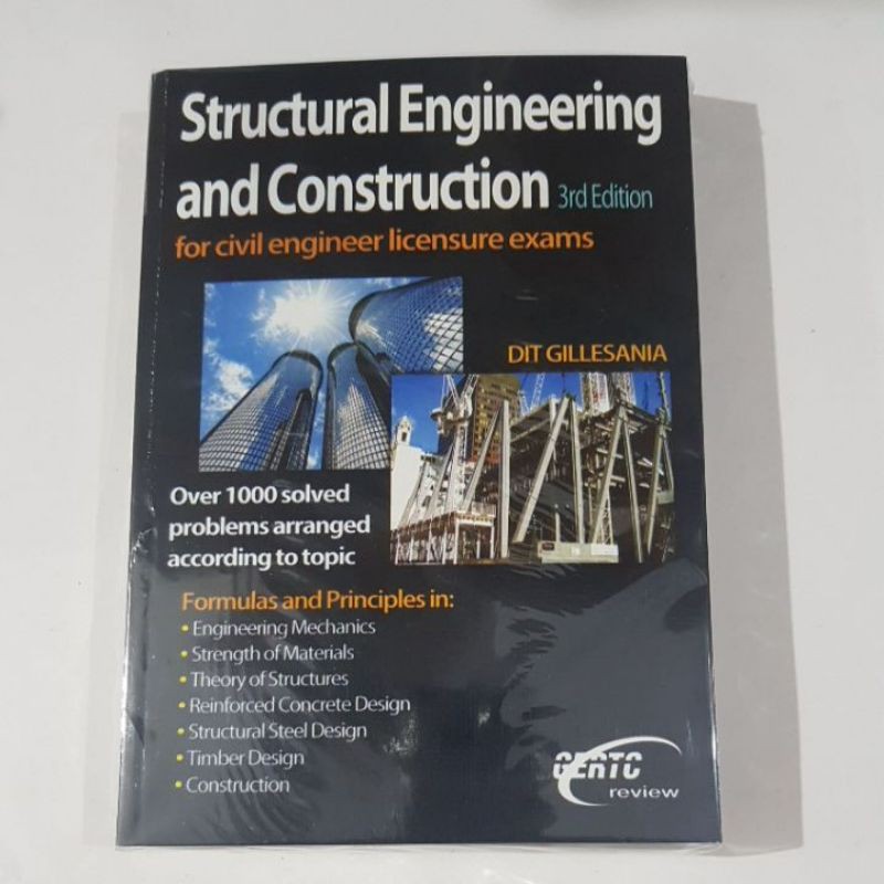 STRUCTURAL ENGINEERING and CONSTRUCTION (3rd edition) | Shopee Philippines