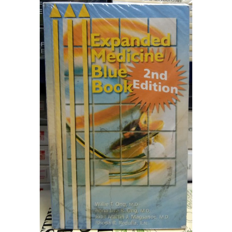EXPANDED MEDICINE BLUE BOOK 2ND ED. | Shopee Philippines