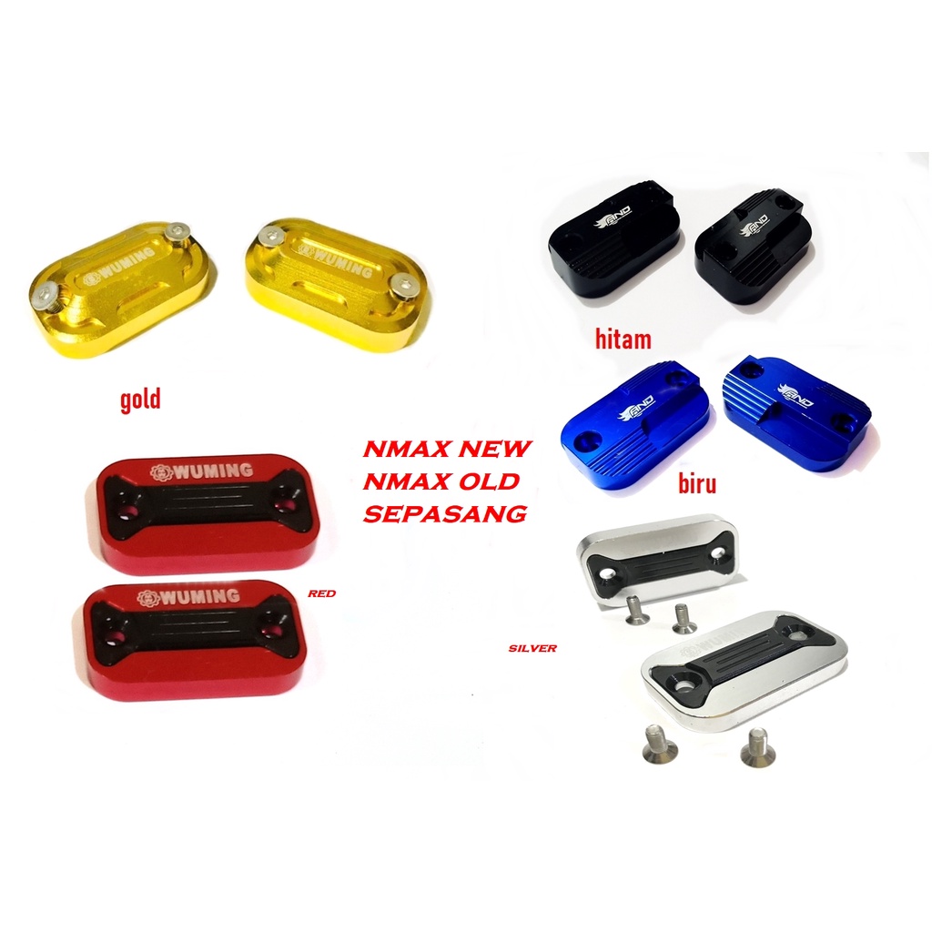Nmax 155CC Brake Fluid COVER SET Left Right ALL NMAX new/NMAX OLD COVER ...
