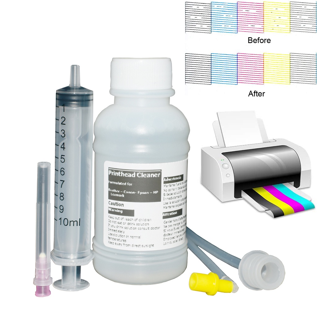 Printhed Cleaning solution for Epson L220 L210 L355 L120 L365 L110 L111 ...