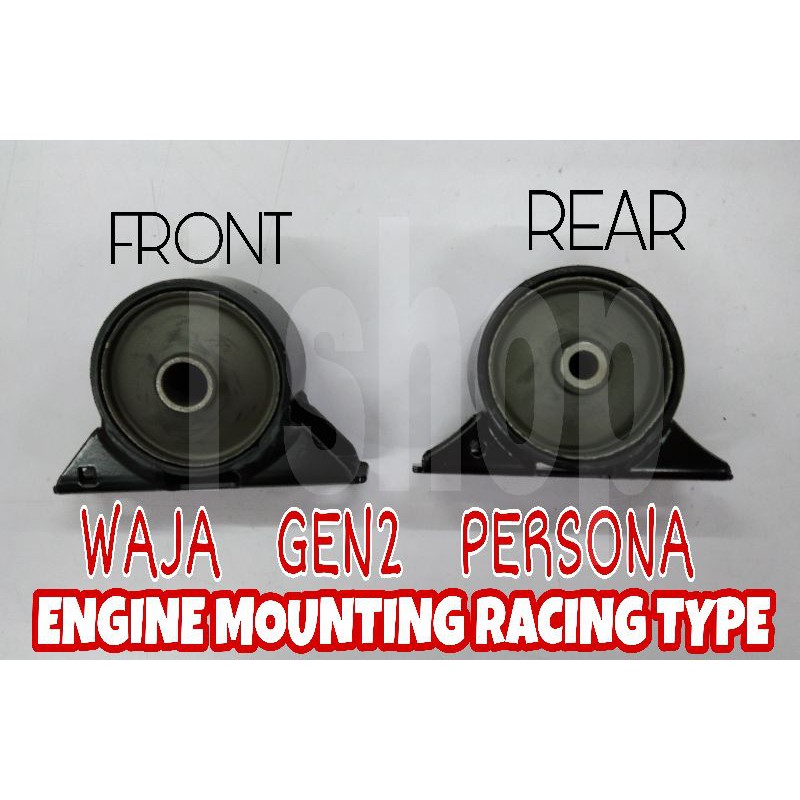 Full Rubber RACING Engine Mounting Proton Waja Gen2 Persona Full Bush ...