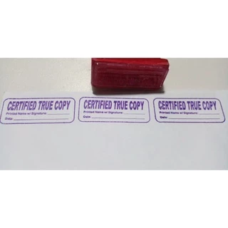Shop certified true copy stamp for Sale on Shopee Philippines