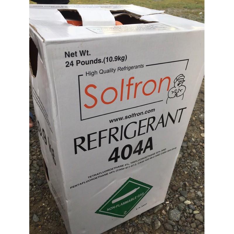 Solfron Refrigerant 404a (R404a) 10.9kg | Shopee Philippines